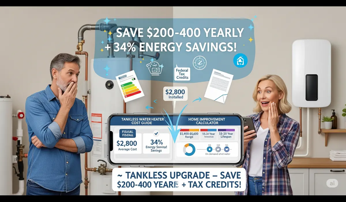 Tankless Water Heater Cost: 2025 Complete Installation & Pricing Guide